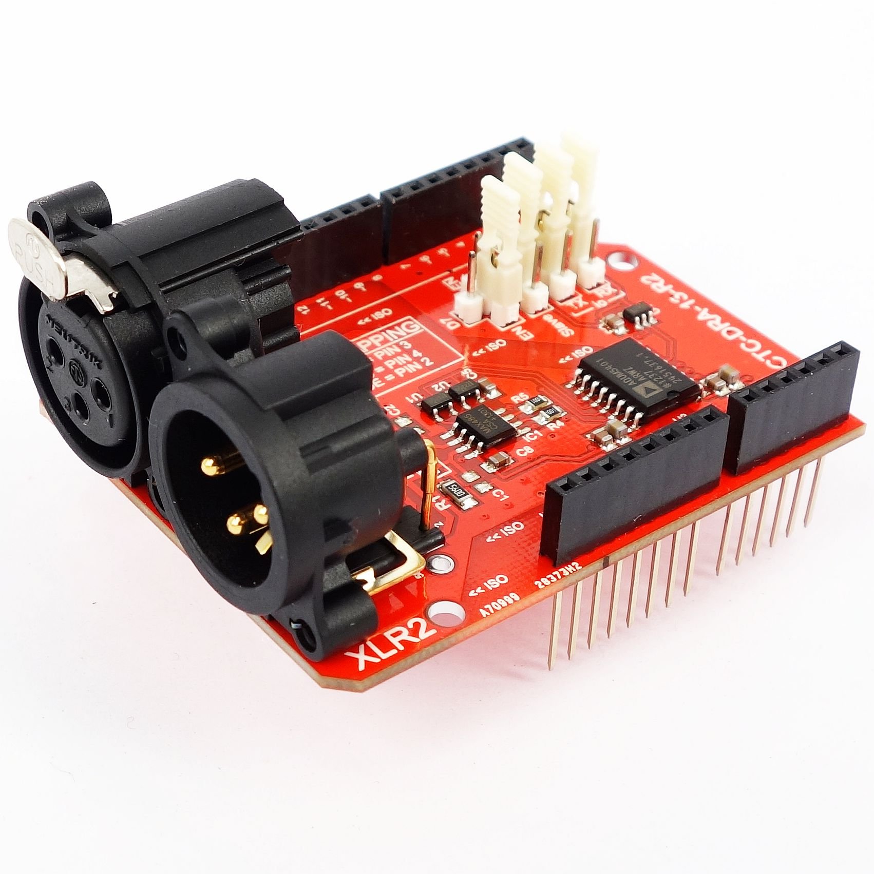 2.5kV Isolated DMX 512 Shield for Arduino - R2 from Conceptinetics on ... 2.5kV Isolated DMX 512 Shield for Arduino - R2 from Conceptinetics on ...